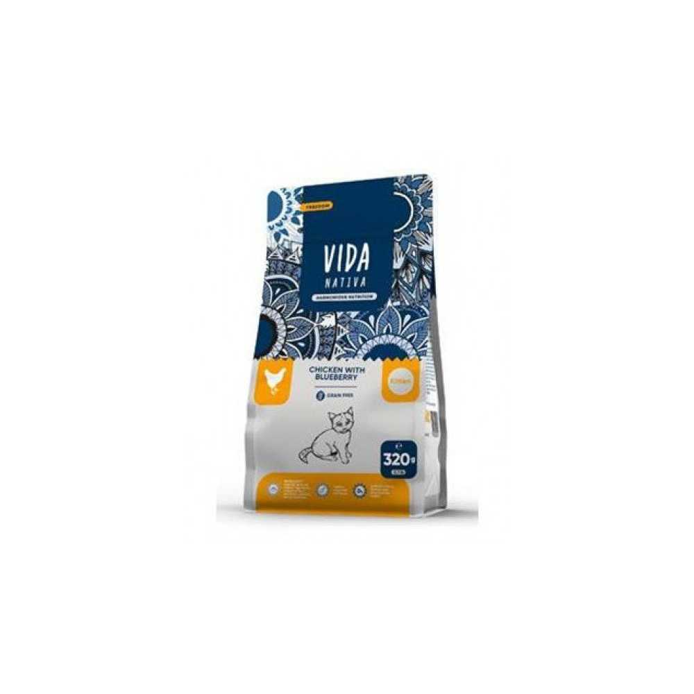 VIDA NATIVA Cat Kitten - Piletina sa borovnicom 320g