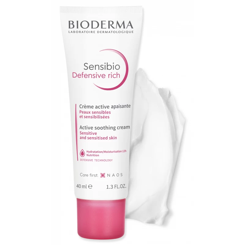 Bioderma Sensibio defensive rich krema,umirujuća krema za osetljivu kožu 40ml