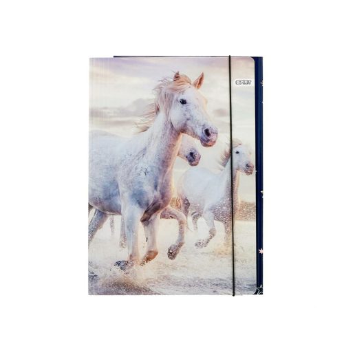 FASCIKLA SA ELASTIKOM A4 „Magical Horse“