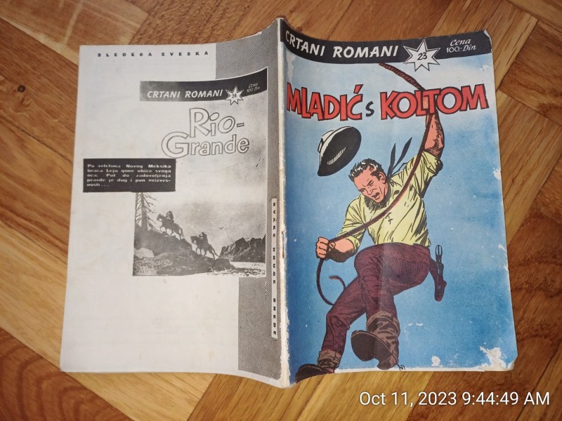 CRTANI ROMANI 23, MLADIĆ S KOLTOM