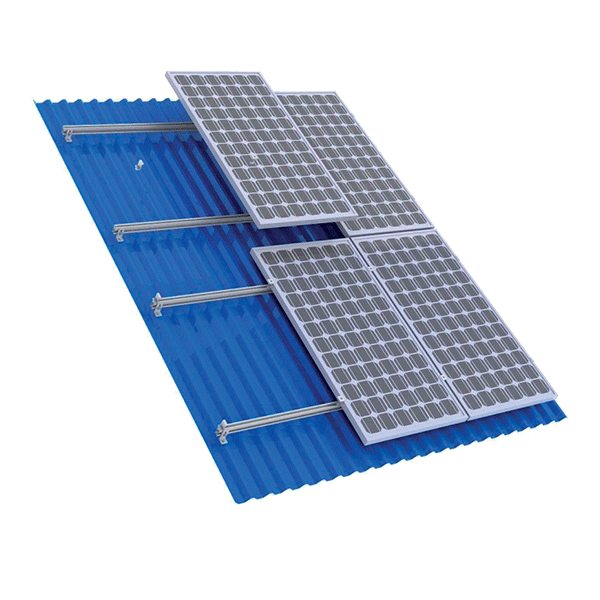 STRUCTURE FOR SANDWICH ROOF 430W PANEL 3kW,SET