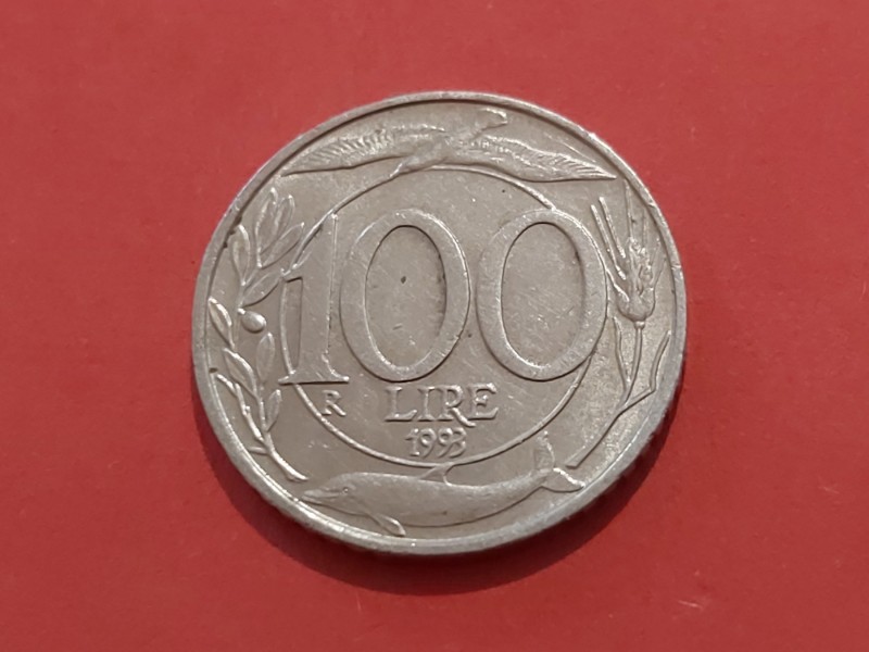 Italija - 100 lire 1993 god