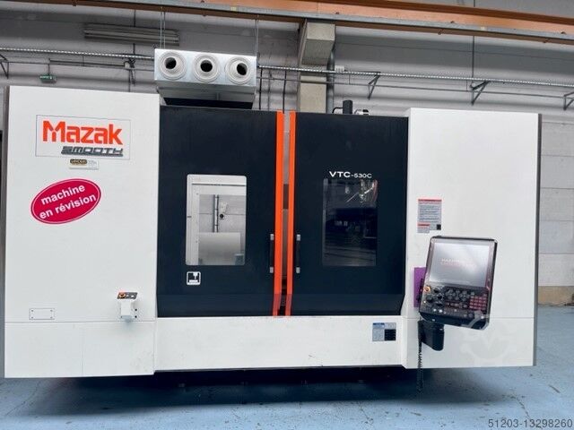 4-AXIS MACHINING CENTER
MAZAK VTC 530 C MAZATROL SMOOTH G