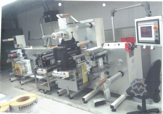 FGT grafička mašinerija - labelfinisher
Leomat Digitakt 330 SFR (Slitter/Rew./Flexo/Lam