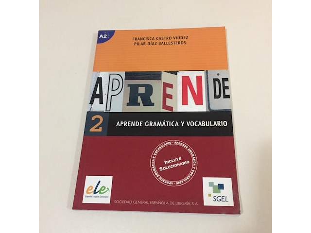 Aprende gramática y vocabulario 2