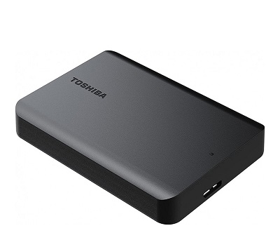 Toshiba 1TB Canvio Basics HDTB510EK3AA 2.5 '' USB3.2, Black