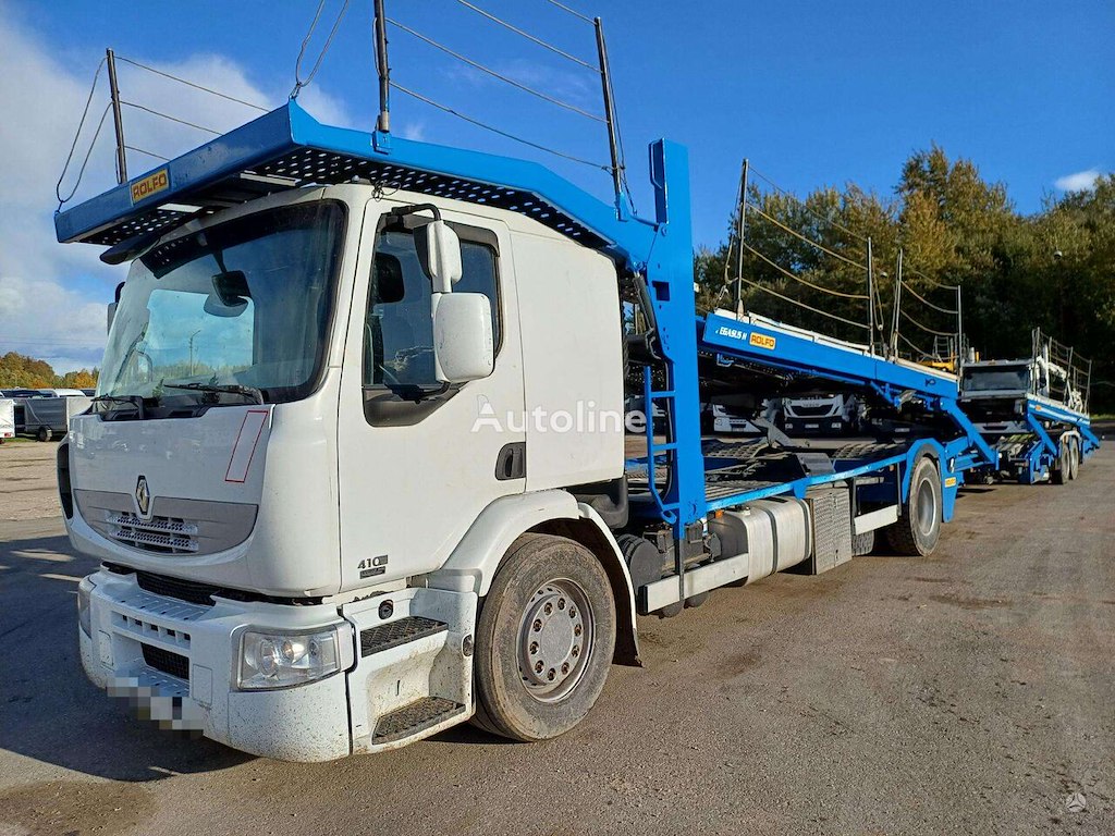 Renault PREMIUM 410 + ROLFO 2000 autotransporter + prikolica autotransportera