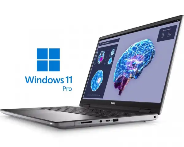 DELL Precision M7680 16'' FHD+ 500nits i9-13950HX 32GB 1TB SSD RTX 3500 12GB Backlit FP SC Win11Pro 3yr ProSupport