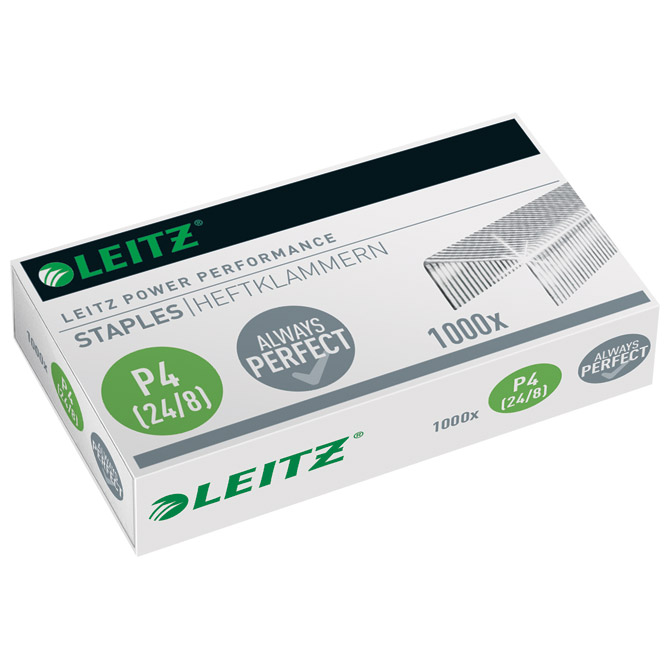 Klamerice 24/8 pk1000 P4 Leitz 55710000 Leitz