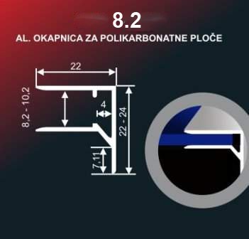 Alu lajsna 8.2 neelox. al. 2.7 metara