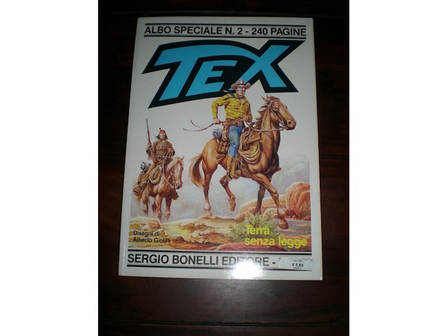 TEX GIGANTE 2 TERRA  SENZA  LEGGE*