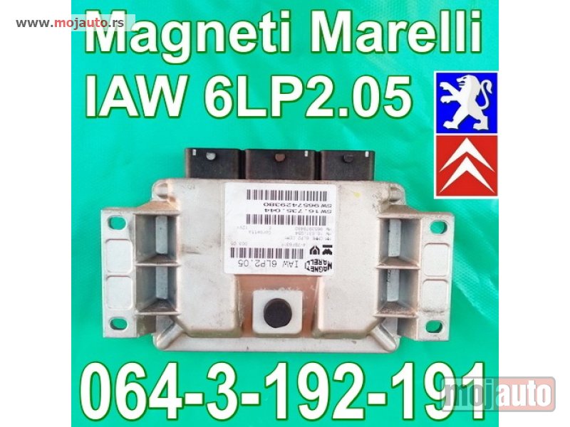 KOMPJUTER Magneti Marelli IAW 6LP2.05 Pežo Peugeot Citroen