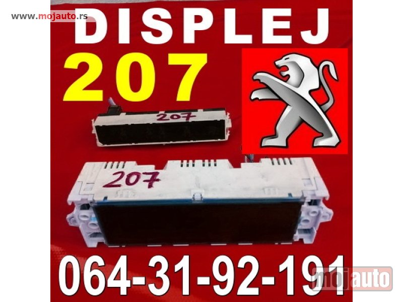 DISPLEJ Pežo 207 Peugeot