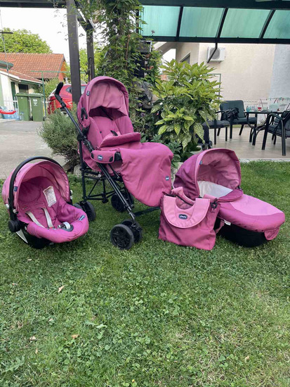 CHICCO Kolica 3u1   SNIZENO   18000