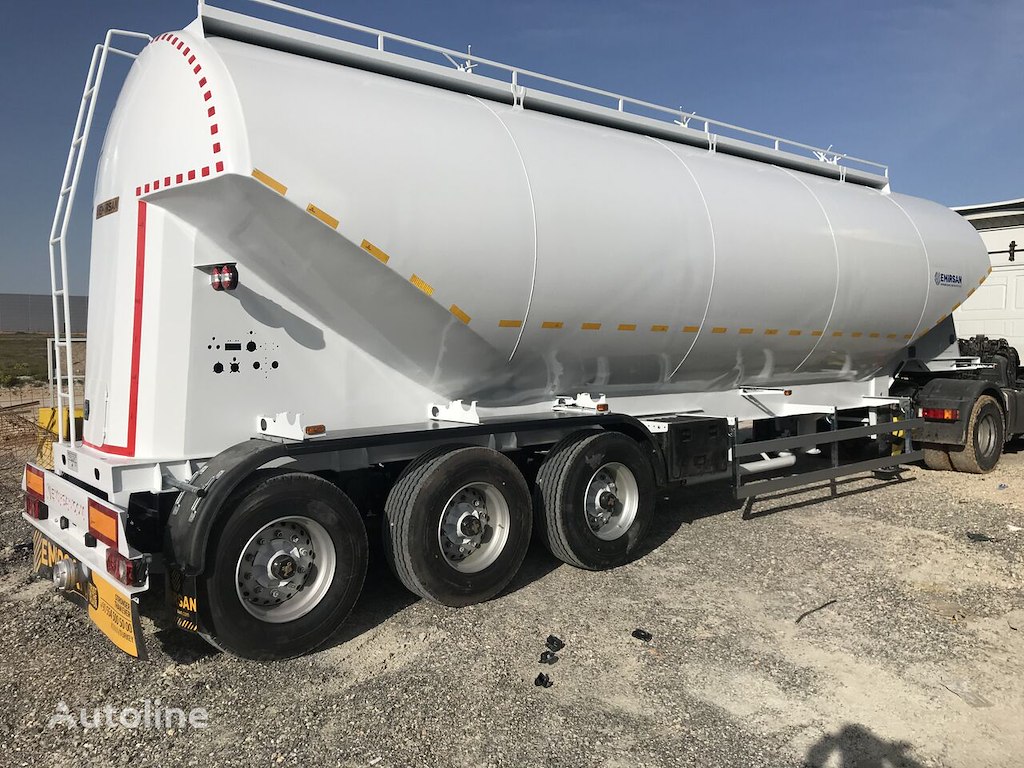 Nova Gewolf Dry Bulk Cement Tanker Semi Trailer- W Type cisterna za prevoz cementa