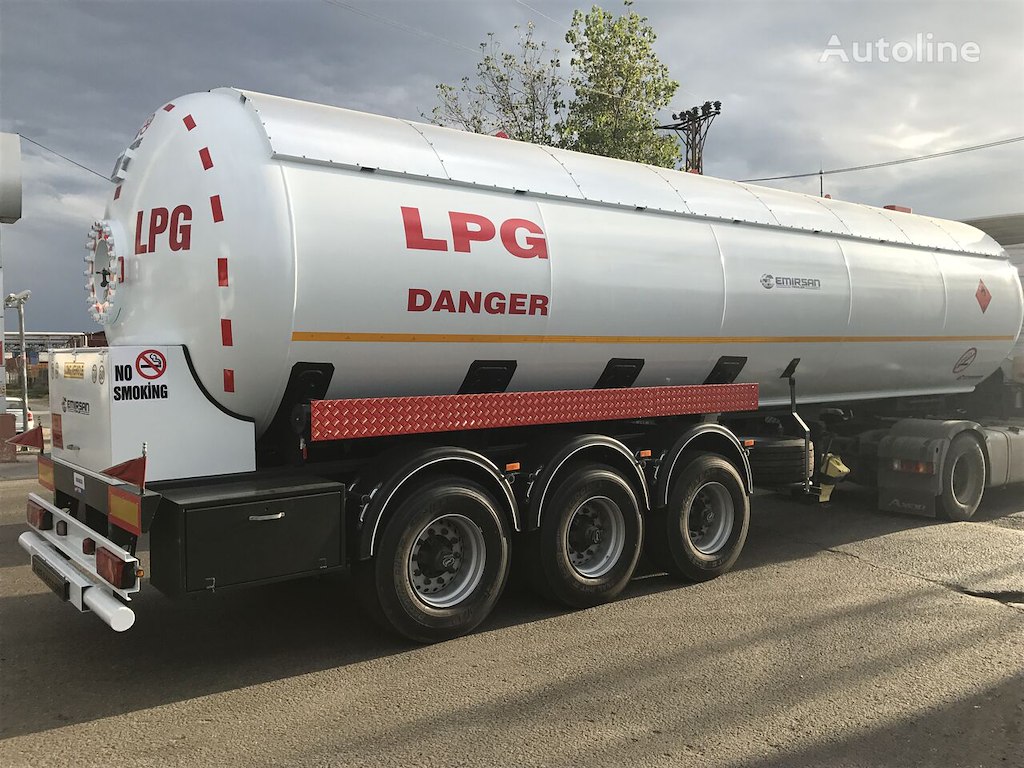 Nova Gewolf LPG Tanker Semi Trailer cisterna za gas