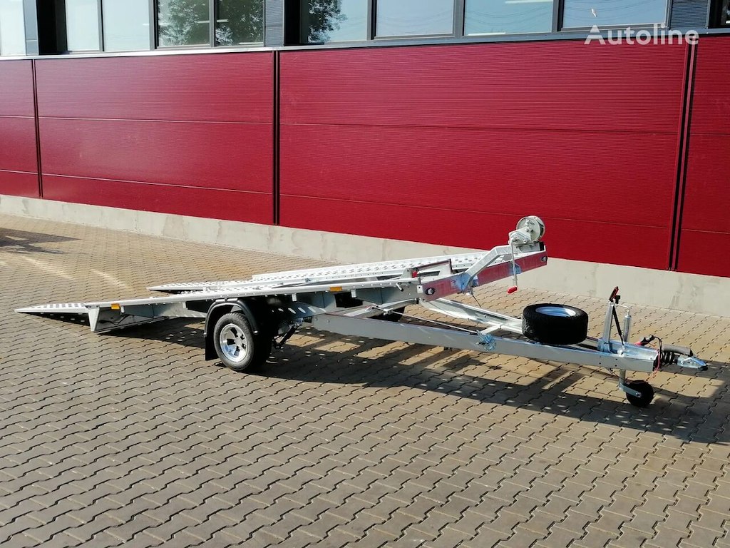 Nova Kubix SONDA II WOOD, car trailer 400x200, 2500kg prikolica autotransportera