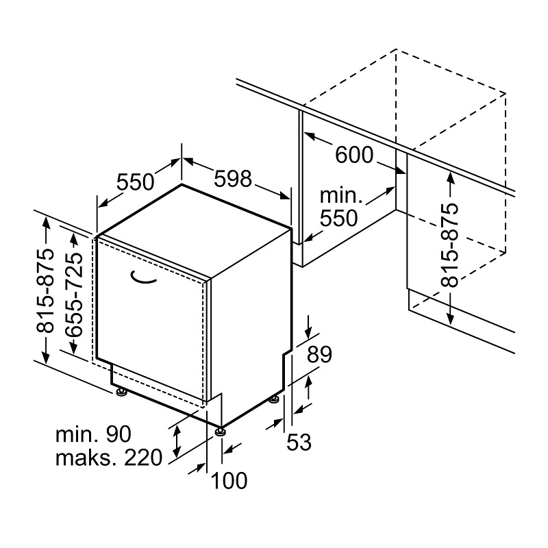 Bosch ugradna sudomašina SMV2HVX02E