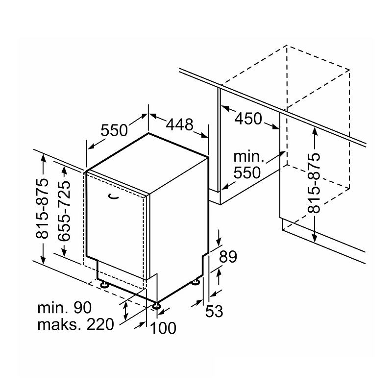 Bosch ugradna sudomašina SPV6YMX08E