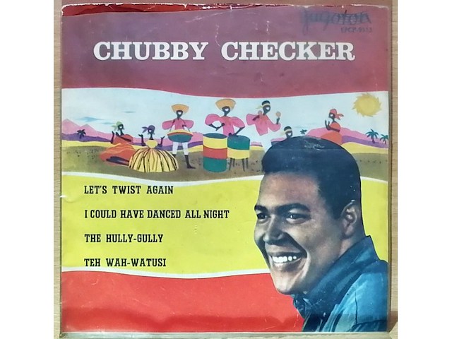 EP CHUBBY CHECKER - Let`s Twist Again (1964) VG