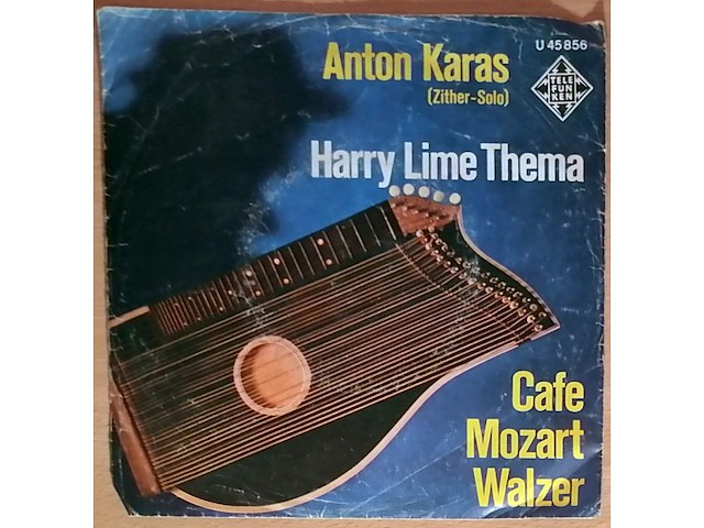 jazz SP: ANTON KARAS - Harry Lime Thema (1957) Germany