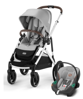 Cybex Gazelle S kolica 2 u 1 sa Cybex Aton S2 i-SIZE auto sedištem - Lava Grey mid