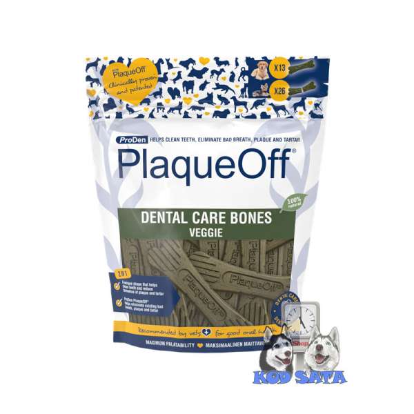 ProDen PlaqueOff Veggie Dental Koske 485g (13kom)