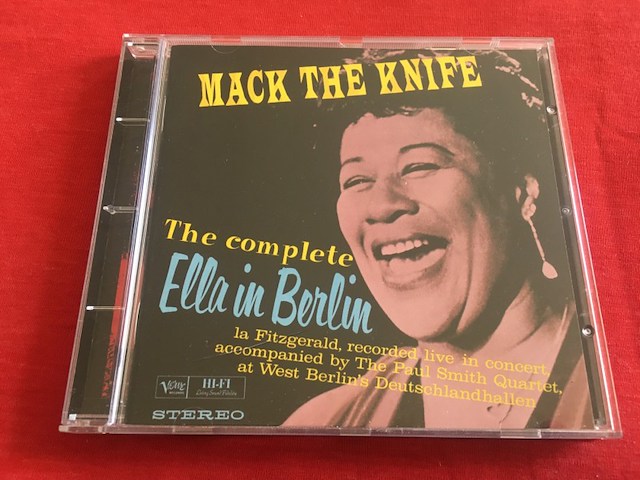 CD - Ella Fitzgerald - Berlin Mack The Knife