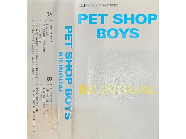 Pet Shop Boys – Bilingual, AK, Poland