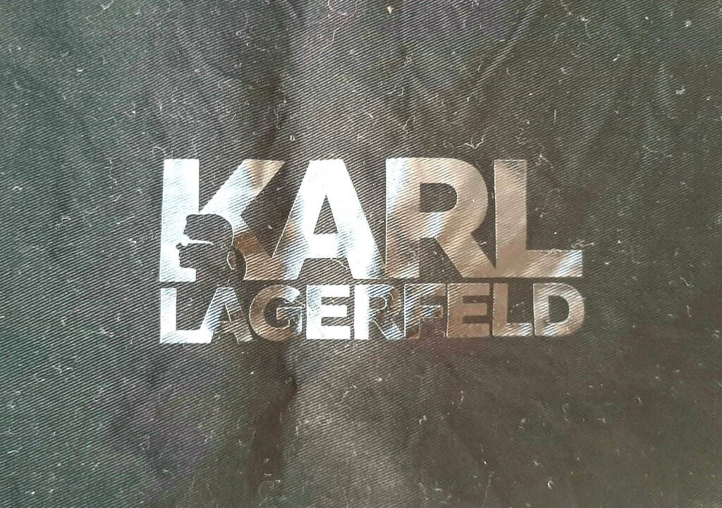 Vreća za torbu Karl Lagerfeld Org Karl Lagerfeld Boja crna