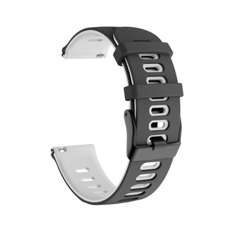 Narukvica double za smart watch Samsung 4, 5 22mm crno bela