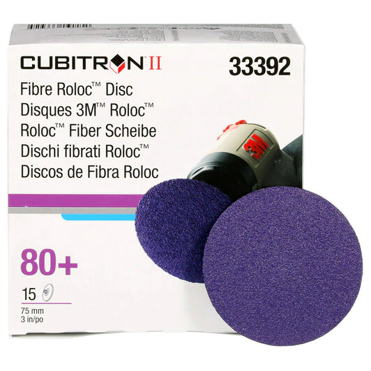 3M 33392 Cubitron II Roloc Fiber disk (fi 7.5cm)