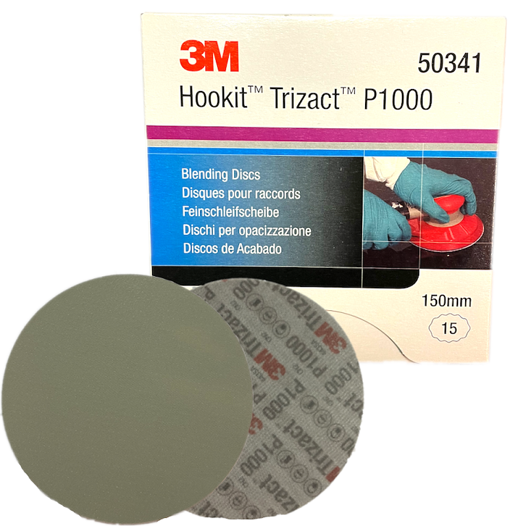 3M 50341 Trizact Blending Disc 443SA – Disk za matiranje Ø150mm, P1000