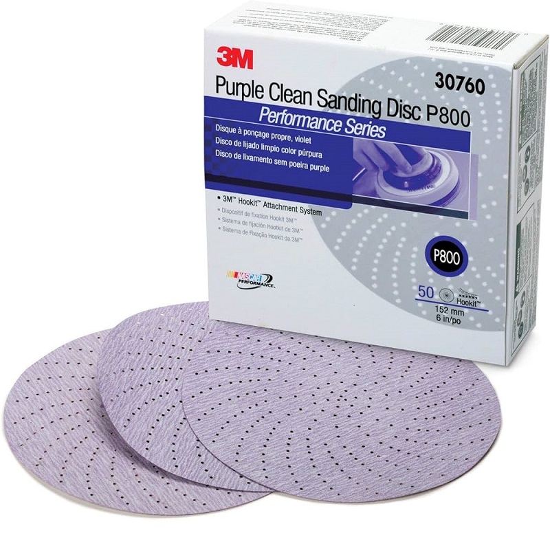 3M Hookit Ljubičasti brusni disk 334U, Ø152mm