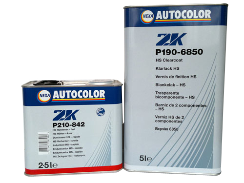 AUTOCOLOR 2K P190-6860 HS Lak, 1L + Herter 2K P210-844 Standard 0.5L, Set