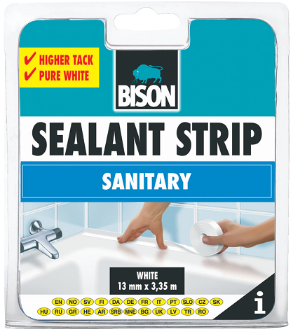 Bison Sealant Strip Sanitary – Sanitarna traka, bela