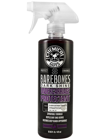 Chemical Guys Barebones Dark Shine – Restauracija i zaštita podvozja (TVD_104_16), 473ml