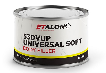 Etalon 530VUP Universal Soft Body Filler – Univerzalni poliesterski bež git