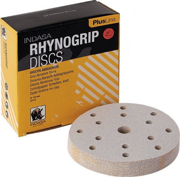 Indasa Rhynogrip PLUS Brusni papir okrugli 150mm 15R