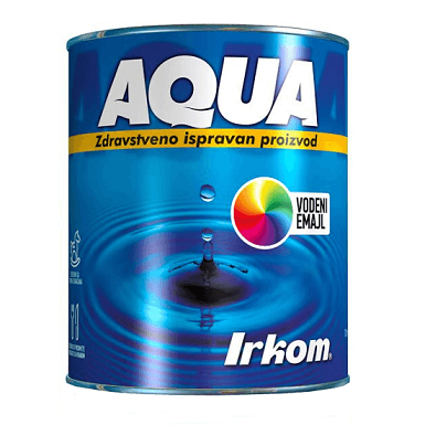 Irkom Aqua Vodeni emajL – Zdravstveno ispravan proizvod na vodenoj bazi, 0.7L