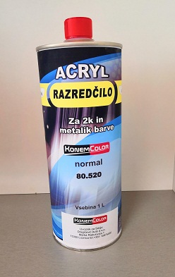 KonemColor 80.520/80.515 Razređivač akrilni za 2k i metalik boje, 1L