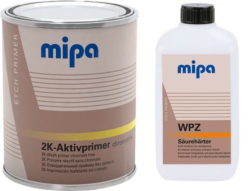 Mipa 2K-Aktivprimer + WPZ – Aktivprajmer 1L + Katalizator WPZ 0.5L, SET