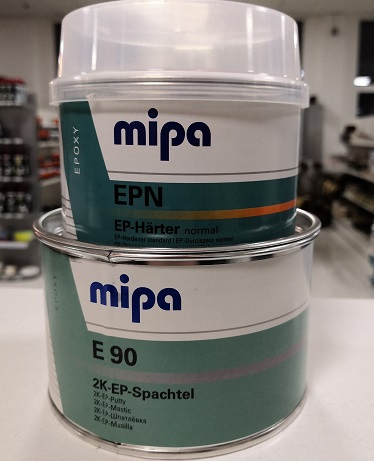Mipa E90 2K Epoxy git, 1.5Kg – Set sa herterom