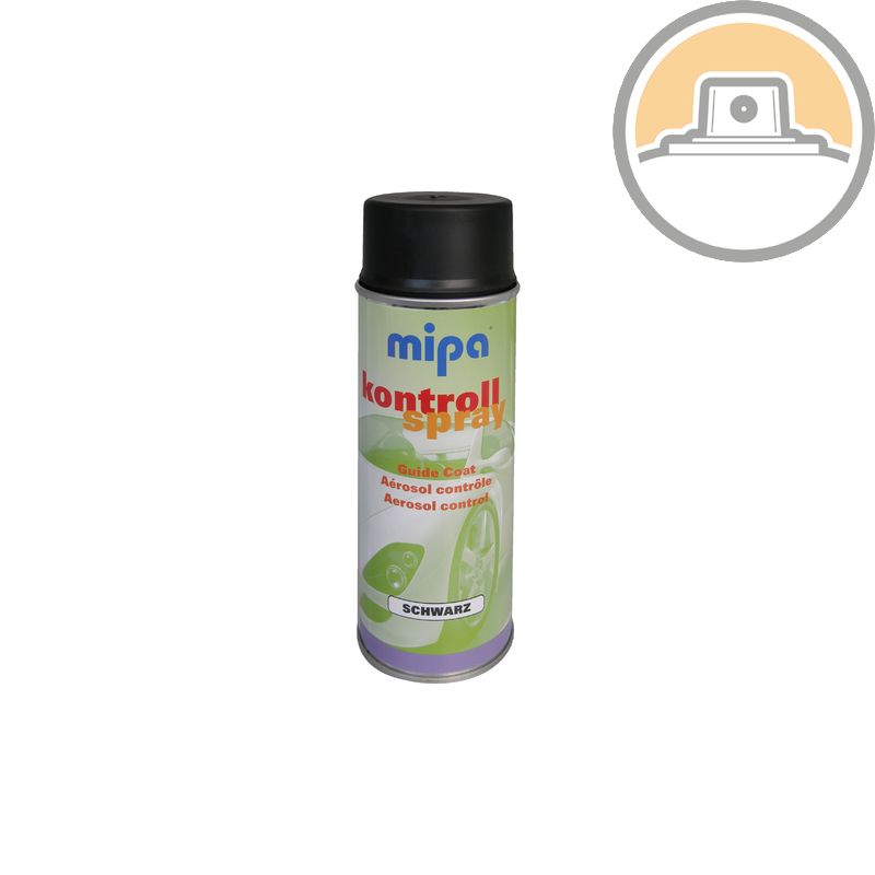 Mipa Kontrol lak sprej, crni mat 400ml