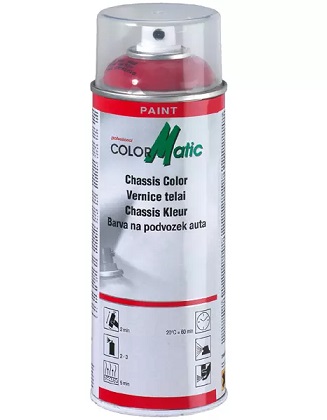 MoTip Dupli Color Matic Chassis Color – Boja za šasiju, nova siva saten sjaj, 400ml