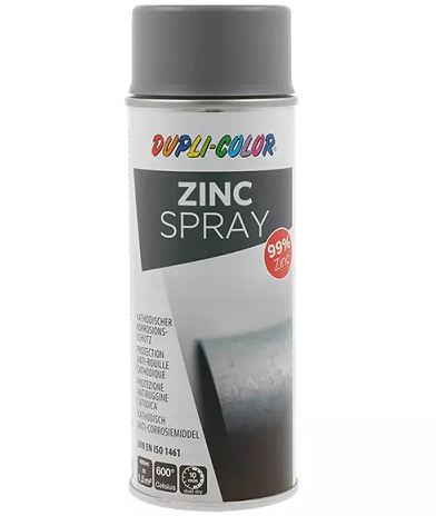 Motip Dupli-Color Zinc 99% – Katodna zaštita od korozije na bazi 99% cinka, 400ml