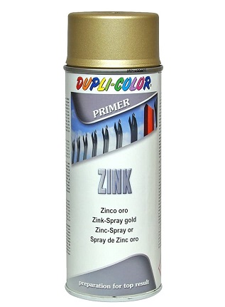 MoTip Dupli-Color Zink Gold Primer – Antikorozivni katodni prajmer cink-zlato, 400ml