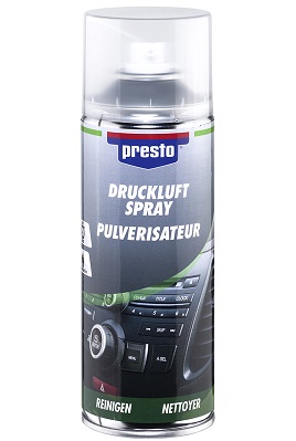 Presto Druckluft Spray – Komprimovani vazduh u spreju, 400ml