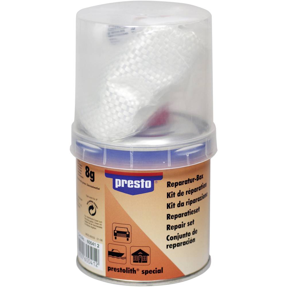 Presto Reparatur poliester set, 250gr