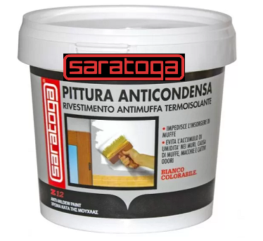 Saratoga Pittura Anticondensa – Z12 Farba protiv buđi, 750ml